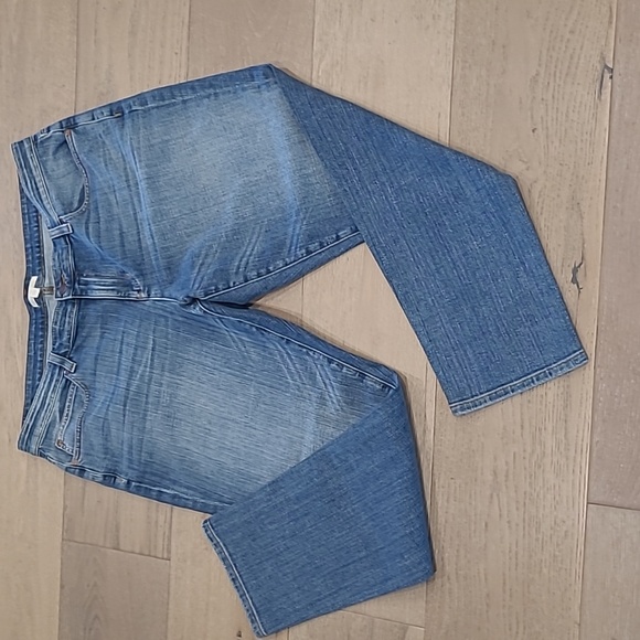 Eileen Fisher | Jeans | Eileen Fisher Straight Leg Mid Rise Denim Jeans ...